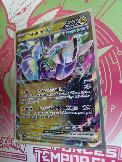 CARTE POKÉMON MIRAIDON EX 122/162 EV05 Forces Temporelles TEF FR EUR 5 ...