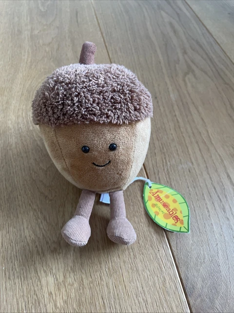 JELLYCAT AMUSEABLE ACORN Toy £16.15 - PicClick UK