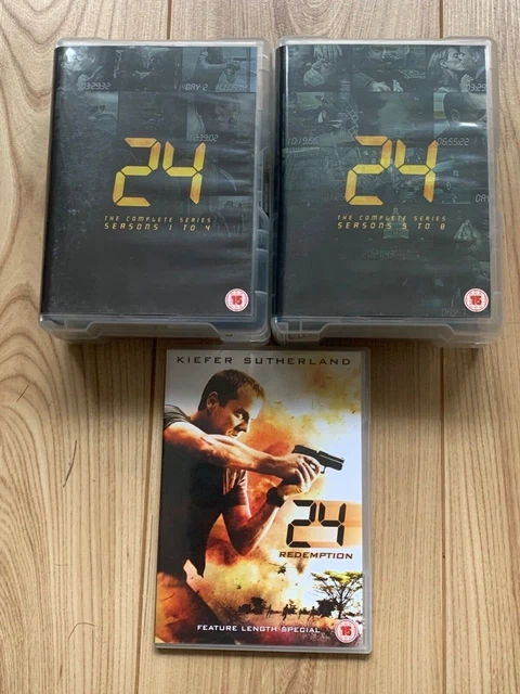 24: THE COMPLETE Series (Seasons 1 to 8 & 24 Redemption)(DVD, 2011) £19 ...