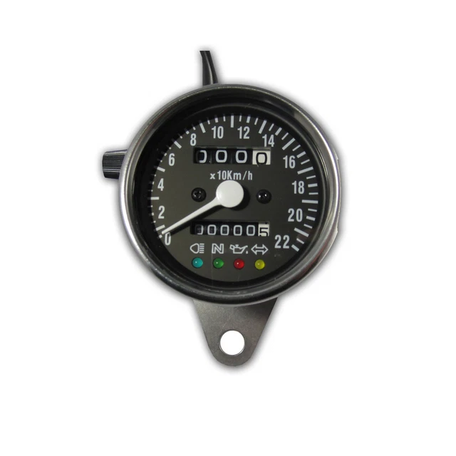 CUSTOM MINI SPEEDOMETER Speedometer Bobber Chopper Cafe Racer Scramber ...