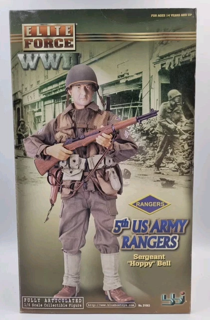 BBI NO.21063 ELITE FORCE WWII 5TH US Army Rangers 1:6 Sergeant "Hoppy ...