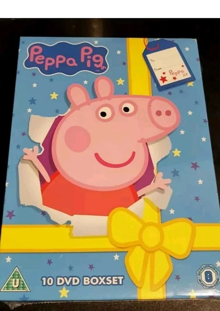 PEPPA PIG: GIFT Box 10 Disc Region 2 DVD Box Set New Sealed £12.00 ...