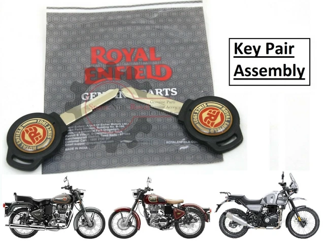 ROYAL ENFIELD &CLASSIC 500 BS3 Key Pair Assembly" EUR 36,01 - PicClick DE