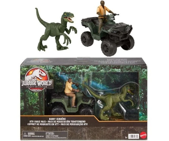 JURASSIC WORLD LEGACY Barry Sembene ATV Chase Pack £33.99 - PicClick UK
