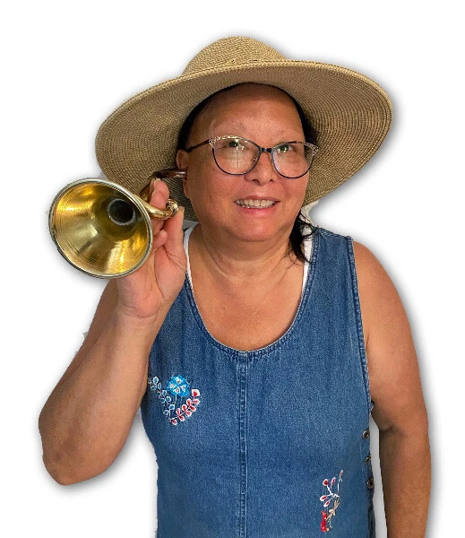 EAR TRUMPET HORN For The Hard Of Hearing Crowd.Great gag gift! All ...