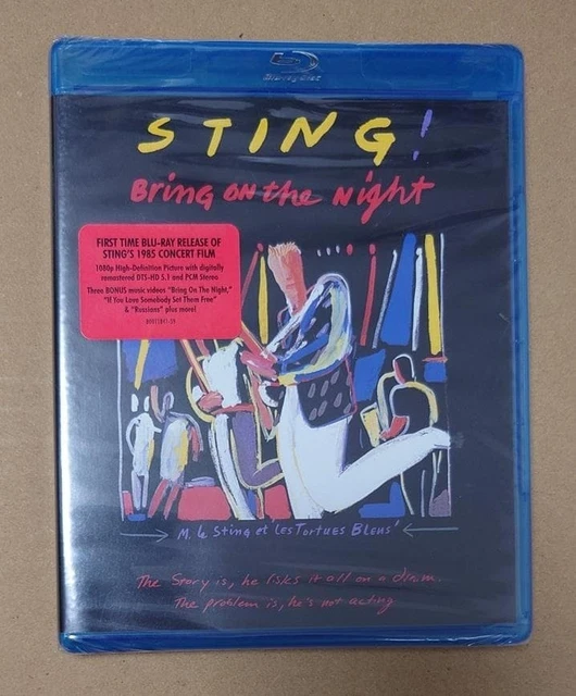 STING BRING ON the Night Blu-ray Japan Import New Unopened Japan GF £88 ...