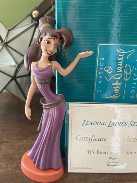 RARE WALT DISNEY Classic WDCC Meg Hercules It’s Been A Real Slice - Box ...