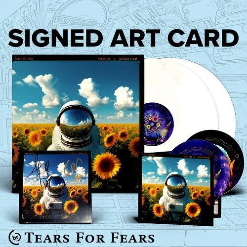 TEARS FOR FEARS - Songs For A Nervous Planet CD + SIGNED ART CARD £12.99 - PicClick UK