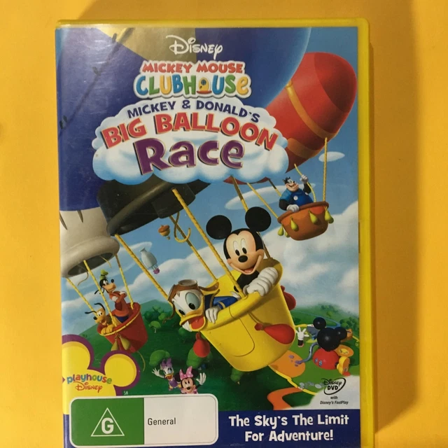 DISNEY - MICKEY & Donald's Big Balloon Race - Dvd - Vgc - R4 - Free ...