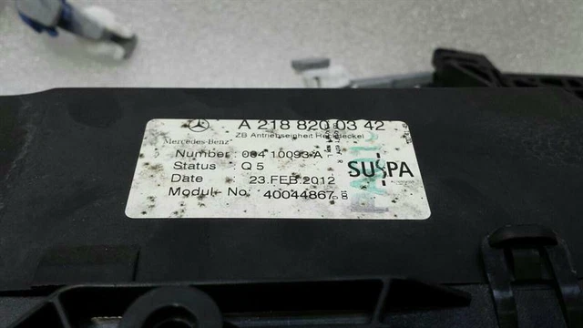 MERCEDES CLS W218 Tailgate drive unit A2188200342 Antriebseinheit ...