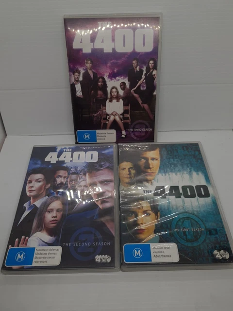 CBS THE 4400 TV Series DVD - Complete Seasons 1 - 3 Region 4 DVD Good ...