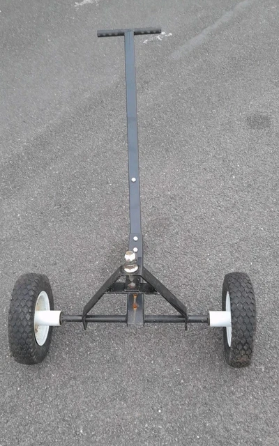 METAL CARAVAN TRAILER Dolly Mover - H-Duty Black - For Boat - Jet Ski ...