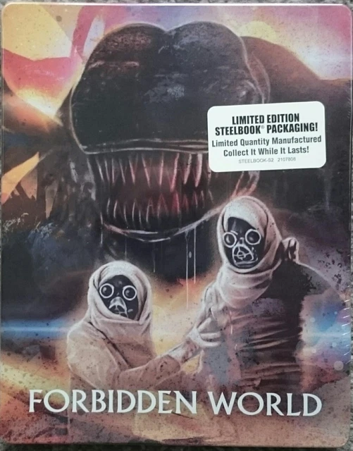FORBIDDEN WORLD (RARE Steelbook, New, Roger Corman, PLEASE SEE ...