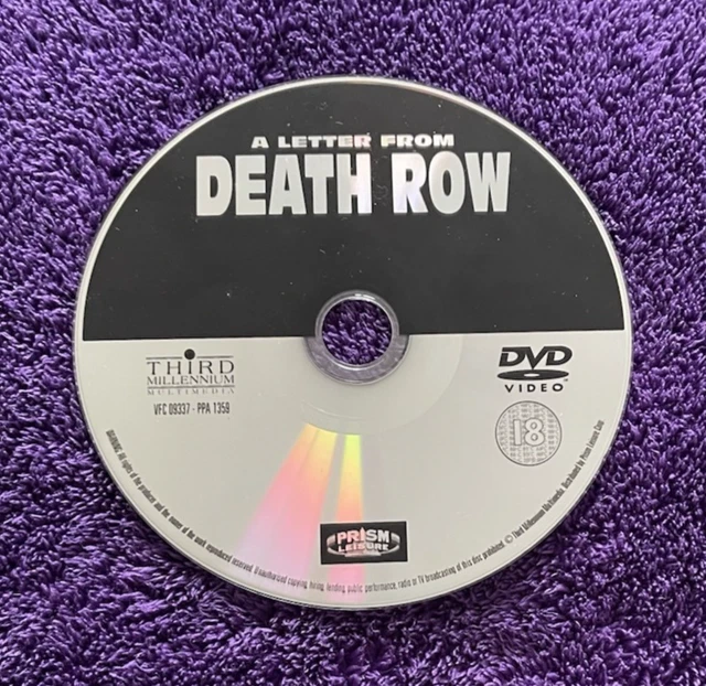 A LETTER FROM Death Row - DVD Disc Only - (2002) Bret Michaels - Free ...