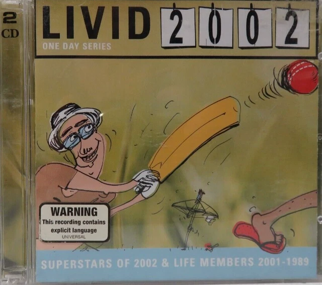 LIVID 2002(FESTIVAL)ONE DAY Series,2CD,Powderfinger,Oasis,Grinspoon ...