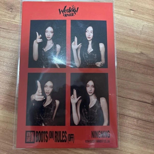 AESPA NINGNING 2026 Season's Greeting Limited Purikura Card £87.32 ...