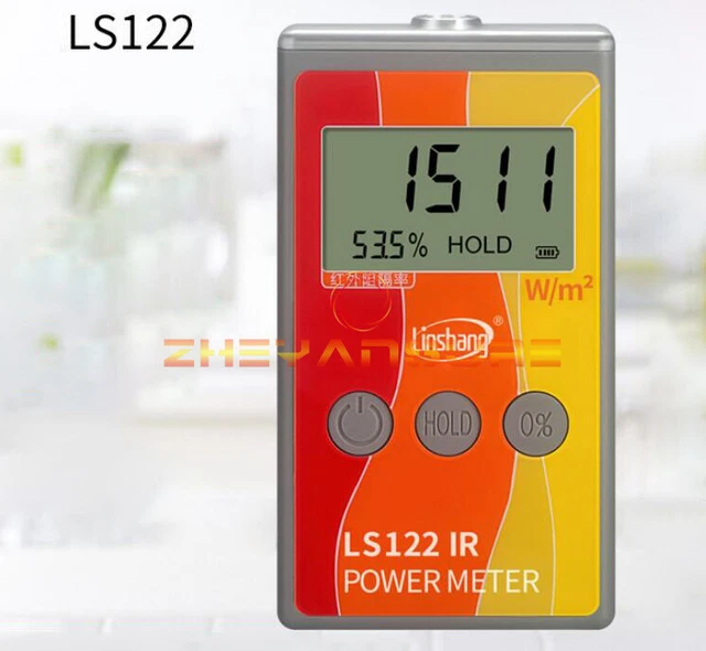 LS122 INFRARED RADIOMETER IR Power Meter solar illuminance tester 0 ...