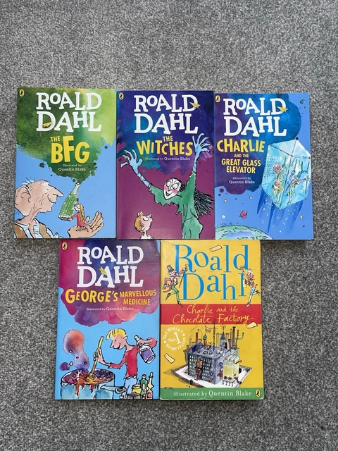 ROALD DAHL| THE BFG, The Witches, Charlie & The Chocolate Factory ...