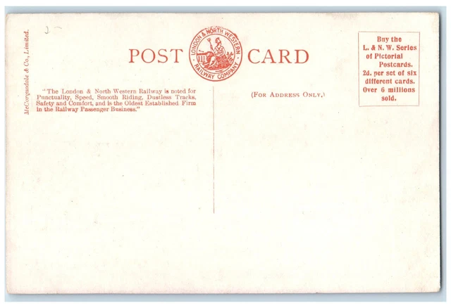 C1910 TRAIN NO. 1273 Eight Coupled Coal Engine L. & NW Railway England ...