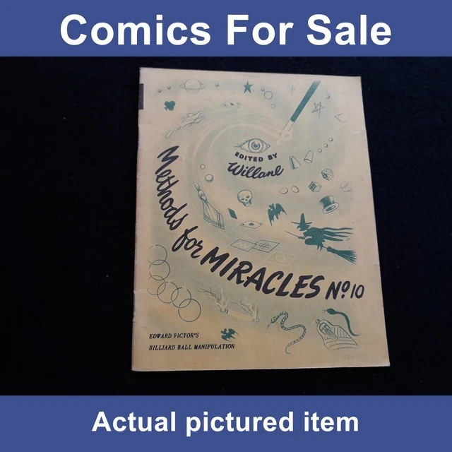WILLANES METHODS FOR Miracles booklet no. 10 - 1950's magic book EUR 14,46 - PicClick IT