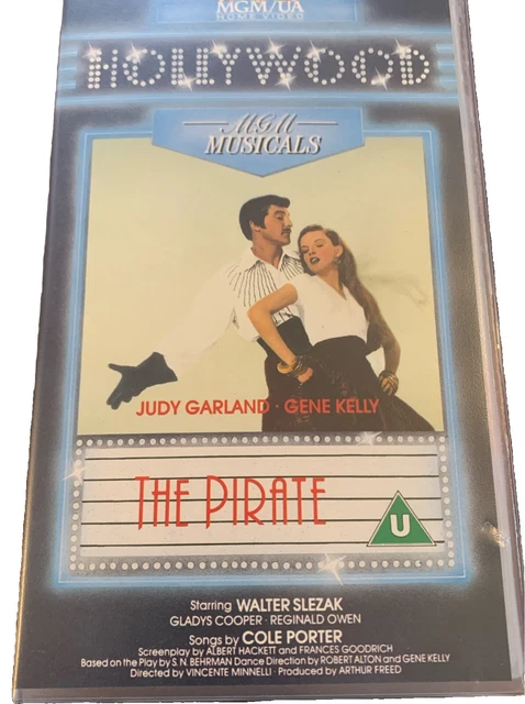 THE PIRATE (VHS) Judy Garland / Gene Kelly - Rare Video!! New / Sealed ...