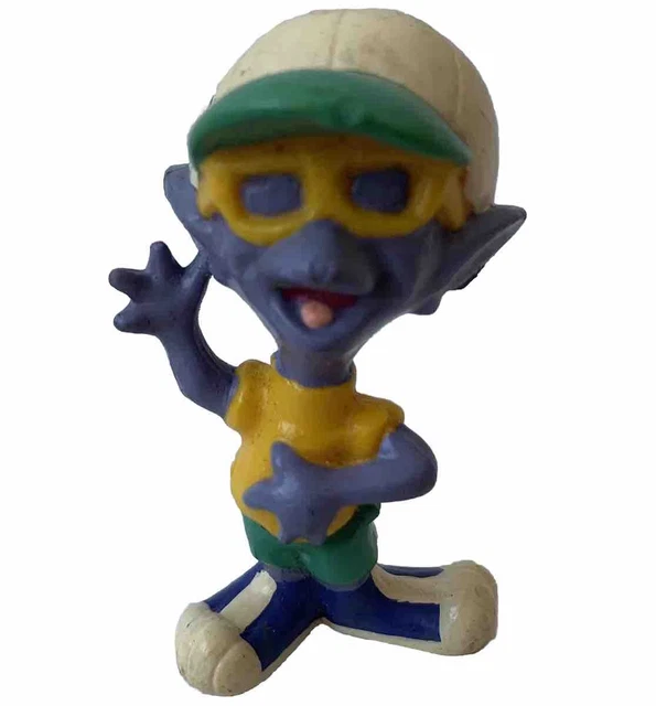 WIDGET THE WORLD Watcher PVC Toy Vintage Figure 90s Cartoon 2.5 ...