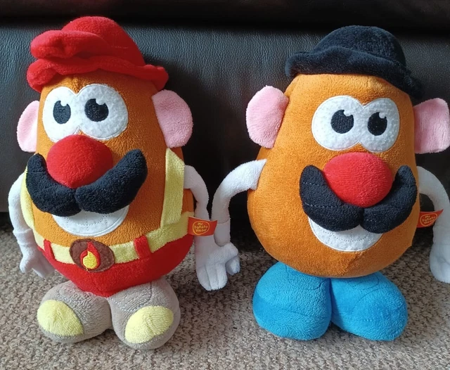 DISNEY TOY STORY Mr Potato Head Soft Toy Plush x 2 Fireman Hasbro In ...