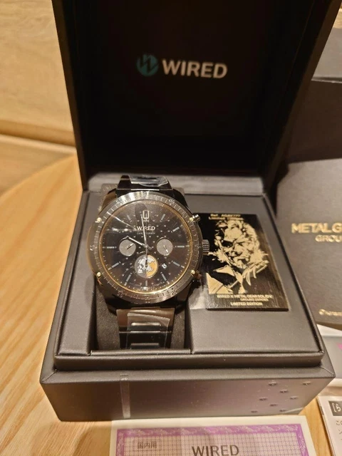 SEIKO WIRED X Metal Gear Solid 5 GROUND ZWEOES Orologio da polso ...
