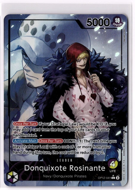 DONQUIXOTE ROSINANTE (061) (Alternate Art) OP12-061 Legacy of the ...