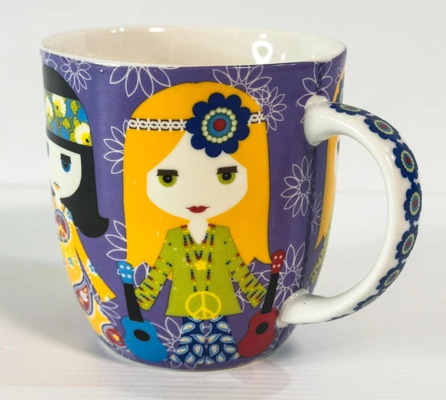 MAXWELL & WILLIAMS Large 360 ml Mug: HIPPY CHICKS Designed by Claire ...