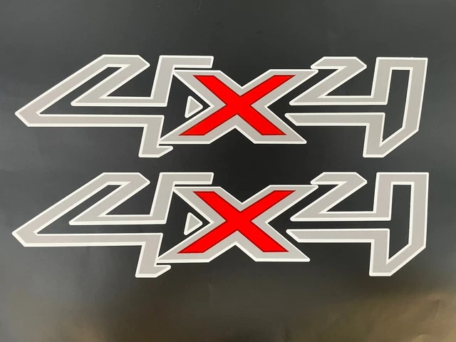 4x4 Decals For Trucks 4x4 Chevy Silverado Replacement Decals And ...