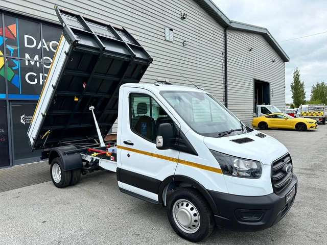 23 REG, FORD Transit Dual Rear Wheels Alloy Tipper, Delivery Miles,Tow ...