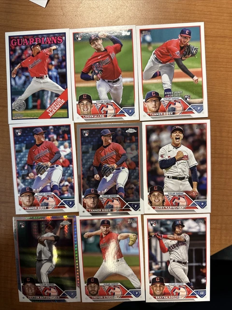 LOT DE 52+ cartes Cleveland Guardians 2022 2023 : Bo Naylor Topps ...