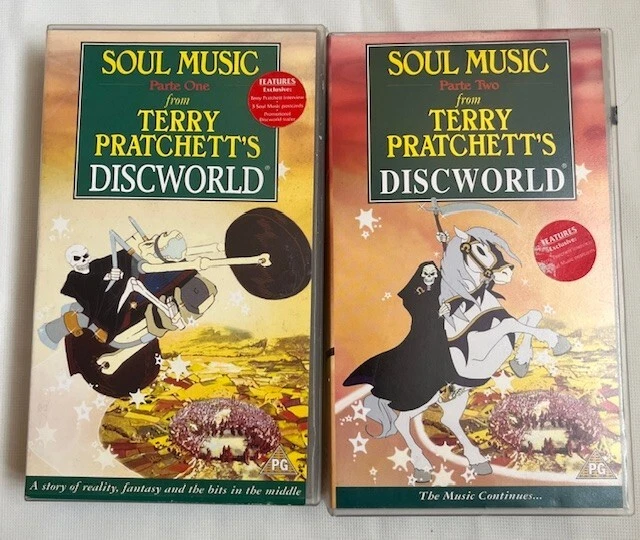 SOUL MUSIC: PARTES 1 And 2 From Terry Pratchett's Discworld [VHS] [VHS ...
