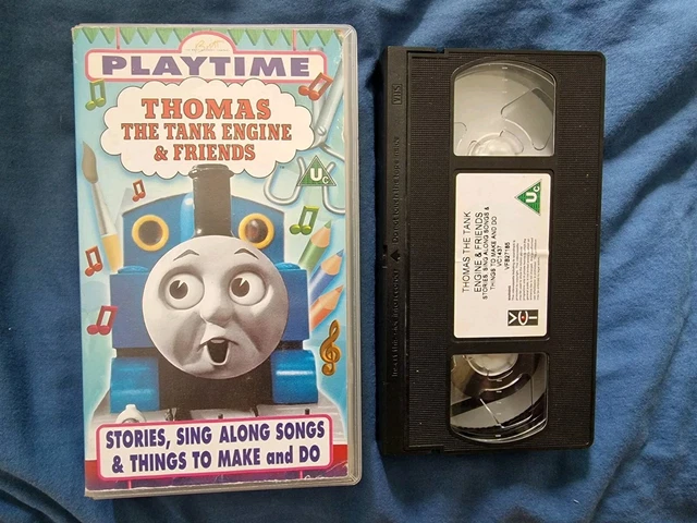 RARE PLAYTIME VHS Cassette Thomas The Tank Engine And Friends Stories ...