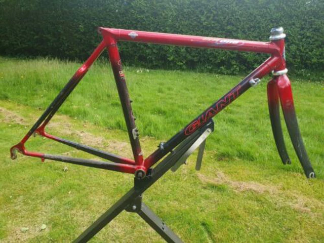 GIANT CADEX CFR1 50cm frameset. Carbon fiber Vintage. £93.99 - PicClick UK