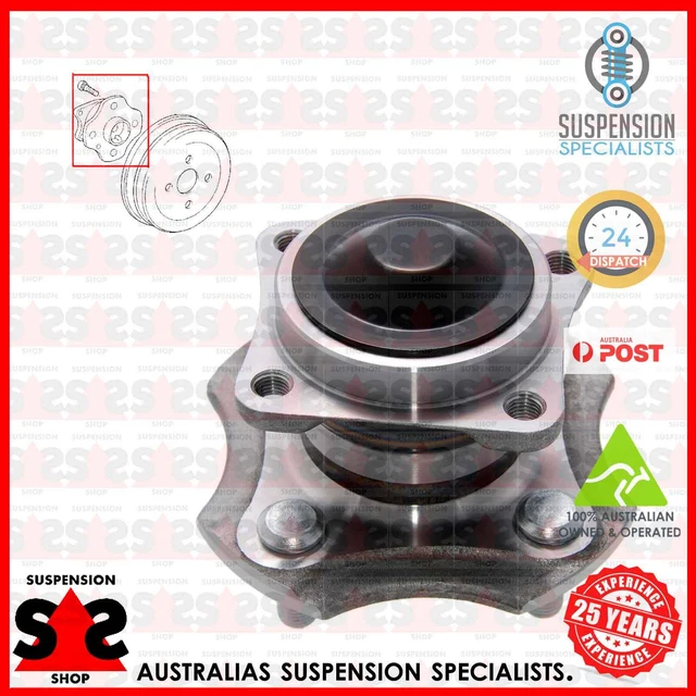 REAR AXLE LEFT Or Right Wheel Hub Suit TOYOTA Corolla 1.8 (ZZE122 ...