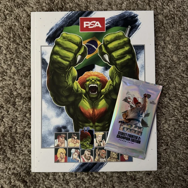 PSA MAGAZINE BLANKA Cover Street Fighter 2: Champion Edition Promo Card ...
