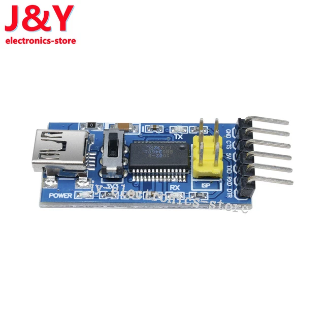 FTDI USB TO TTL Serial Adapter Module Arduino Port FT232RL Basic ...