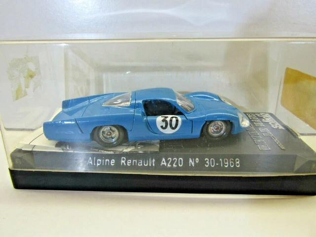SOLIDO 1:43 SCALE Diecast Model Alpine Renault A220 # 30 Le Mans 24 ...