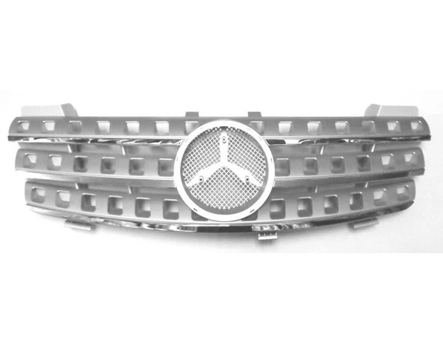 GRILLE DE CALANDRE Mercedes Classe M W164 2005-2008 Argent EUR 396,12 ...
