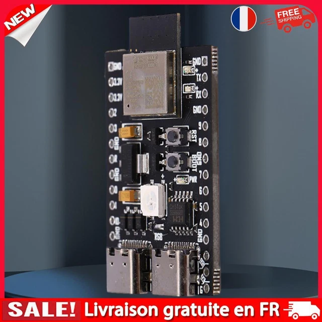 ESP32/ ESP32-S3/ESP32-C3 DEVELOPMENT Board Dual Type-C (ESP32-C3) EUR 7 ...