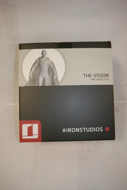 WANDA VISION BLANC Vision Bds Type Scale Statue 1/10 33 CM Iron Studio ...