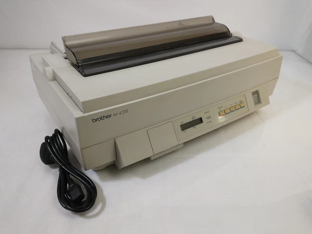 BROTHER M-4318 WIDE Carriage Dot-Matrix Printer £474.99 - PicClick UK