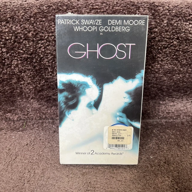 GHOST 1990 VHS Patrick Swayze Moore New Sealed Movie Vintage Drama ...