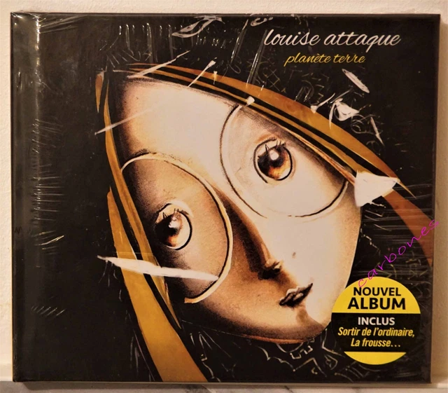 CD LOUISE ATTAQUE Planète Terre édition limitée Livre-disque Gaëtan ...