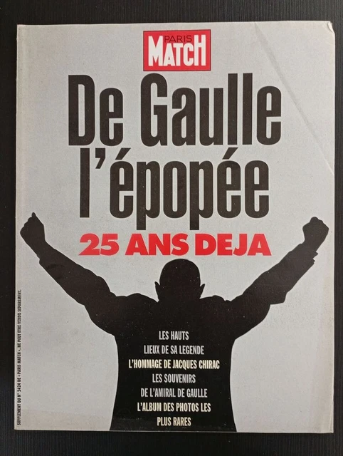 REVUE PARIS MATCH N° 2424 bis | Bon état EUR 4,00 - PicClick FR