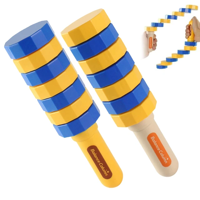TRUE BALANCE HANDHELD Wooden Coordination Toy-Fun Brain Puzzle Game $34 ...