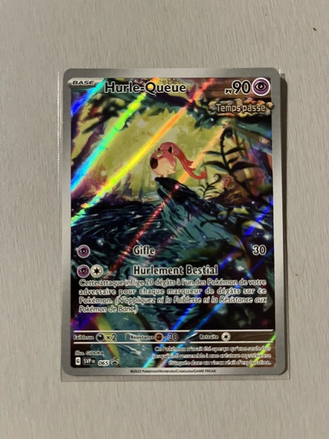 CARTE POKÉMON - Hurle-Queue Svp065 AR EV4 Faille Paradoxe Neuf Fr EUR 4 ...