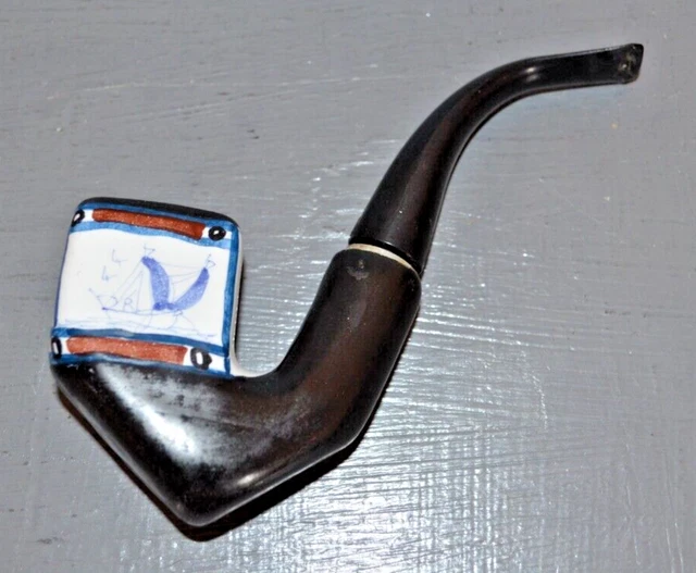 PIPE BRETONNE EN Céramique Emaillé EUR 50,00 - PicClick FR